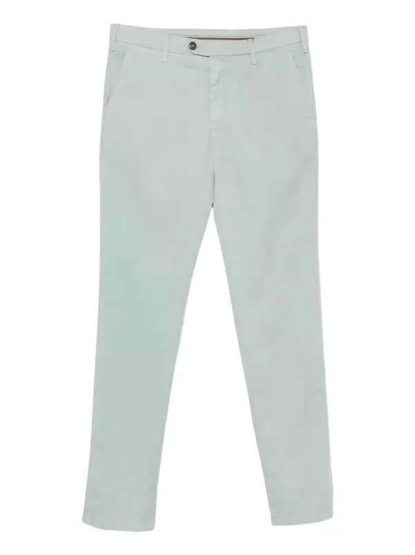 Canali Straight-leg Trousers - Green