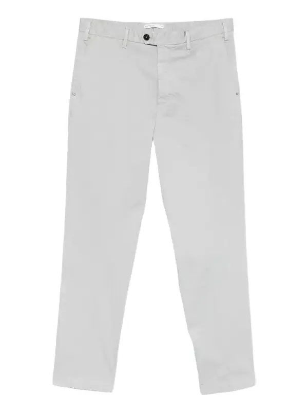 ENTRE AMIS Nilo Belt-loops Trousers - Grey