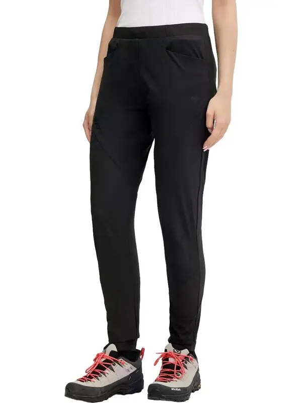 DYNAFIT Logo-print Panelled Trousers - Black