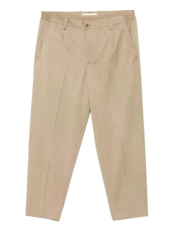 BRIGLIA 1949 Portofino Belt-loops Trousers - Brown