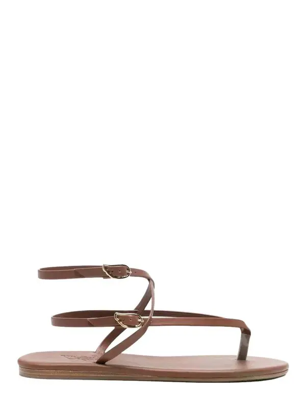 ANCIENT GREEK SANDALS Kallisti Wrap-around Sandals - Brown