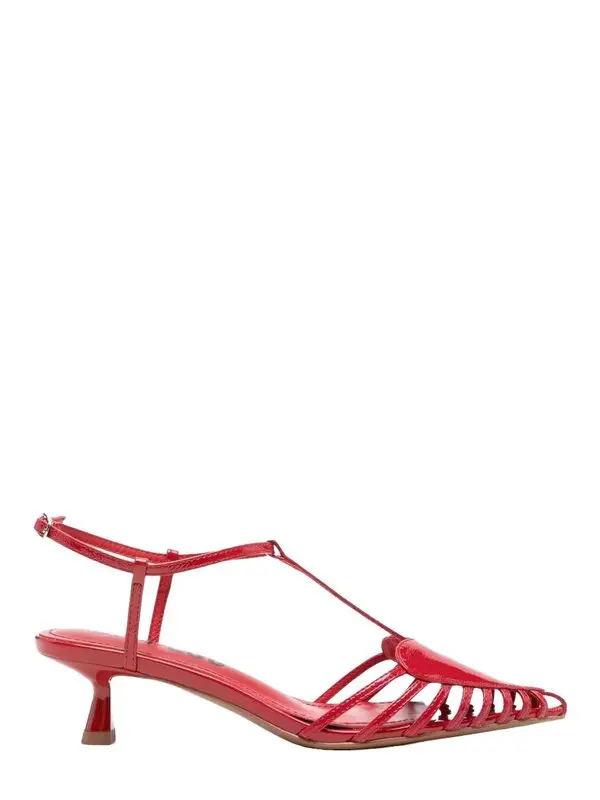 BIBI LOU May Heart-motif Sandals - Red