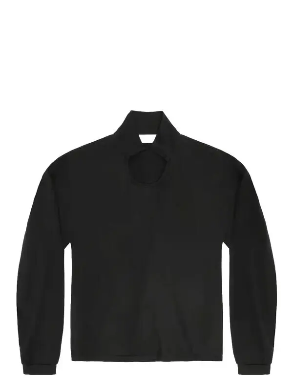 ALEXANDER DIGENOVA Pete Cut-out Long Sleeve T-shirt - Black