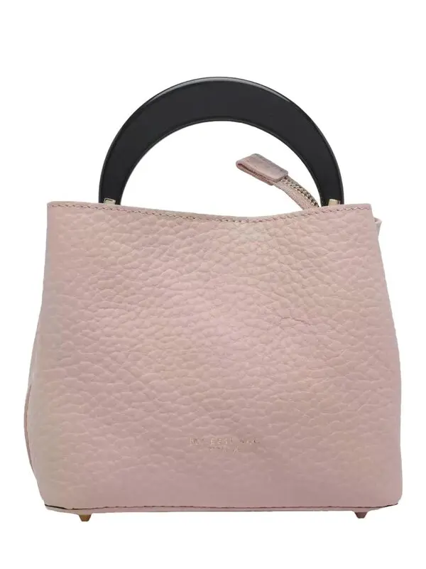 MY BEST BAG FIRENZE Grainy Leather Handbag - Pink