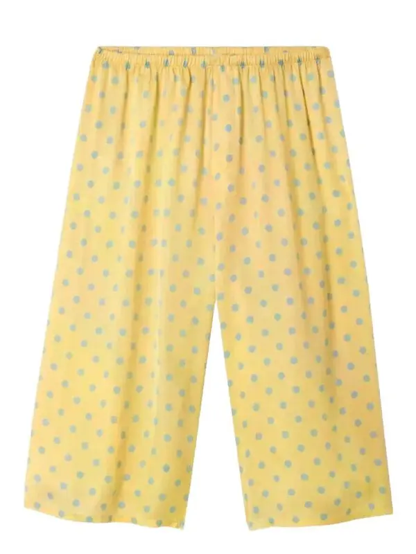 American Vintage Bovalow Polka Dot Shorts - Yellow