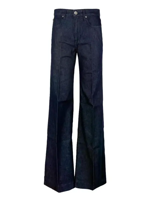 Jacob Cohen Jackie Pressed-crease Flared Jeans - Blue