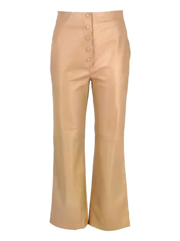 Nanushka Button-fastening Trousers - Neutrals