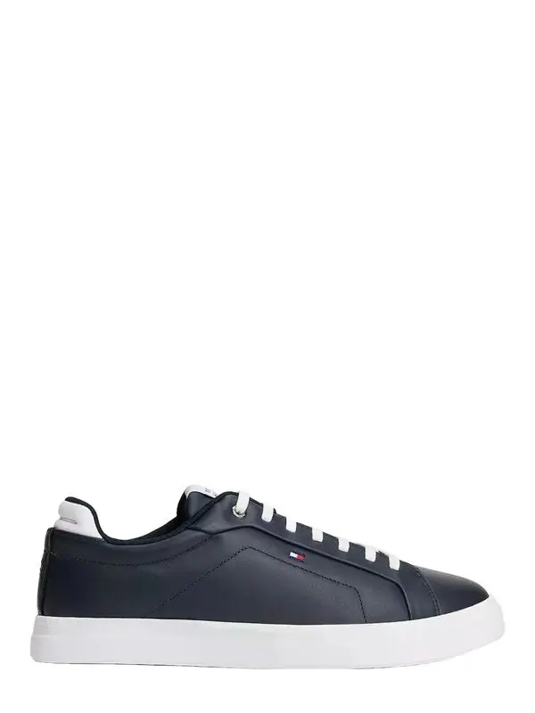 Tommy Hilfiger Logo-patch Sneakers - Blue