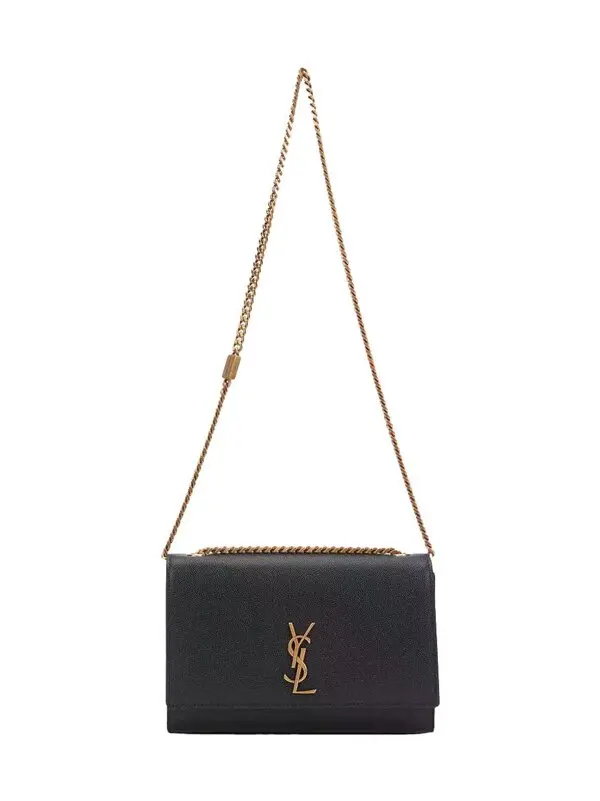 Saint Laurent Kate Shoulder Bag - Black