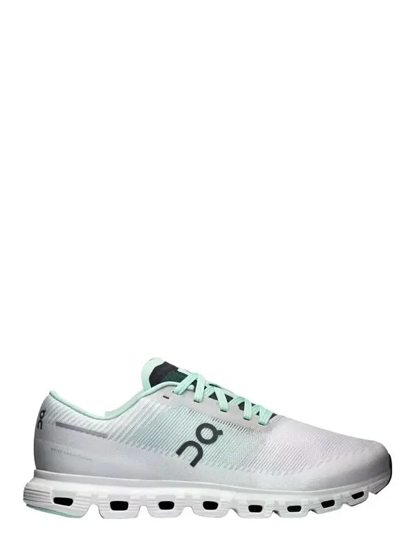On Cloud 6 Push Logo-print Sneakers - Grey