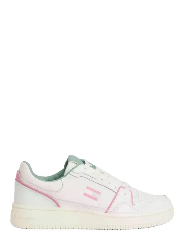 Tommy Hilfiger Logo-patch Sneakers - White