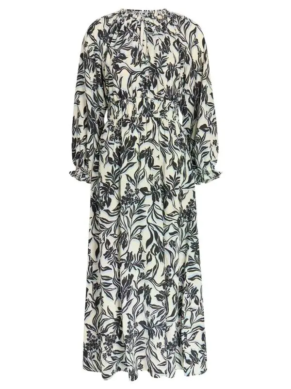 Rails Matia Floral-print Midi Dress - Neutrals