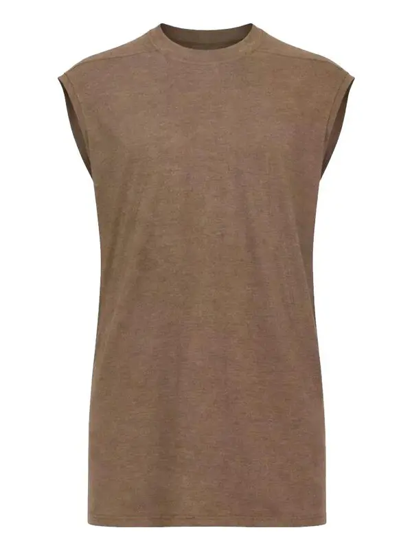 Rick Owens Porterville Rainino Tank Top - Brown