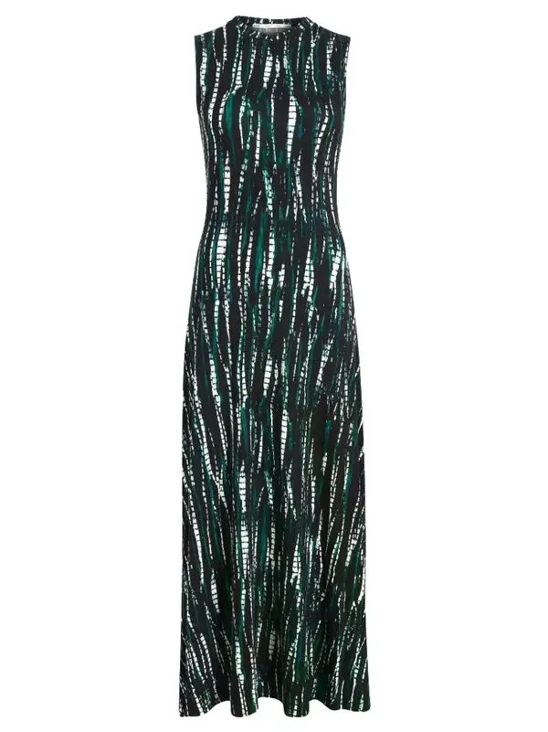 Proenza Schouler White Label Jordyn Sleeveless Maxi Dress - Black