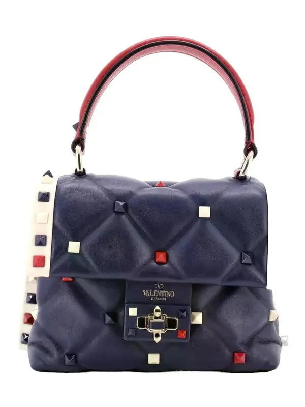 Valentino Garavani Candystud Mini Satchel - Blue