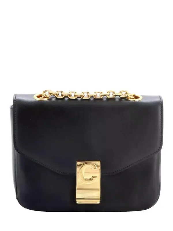 Celine C Bag Small Shoulder Bag - Black