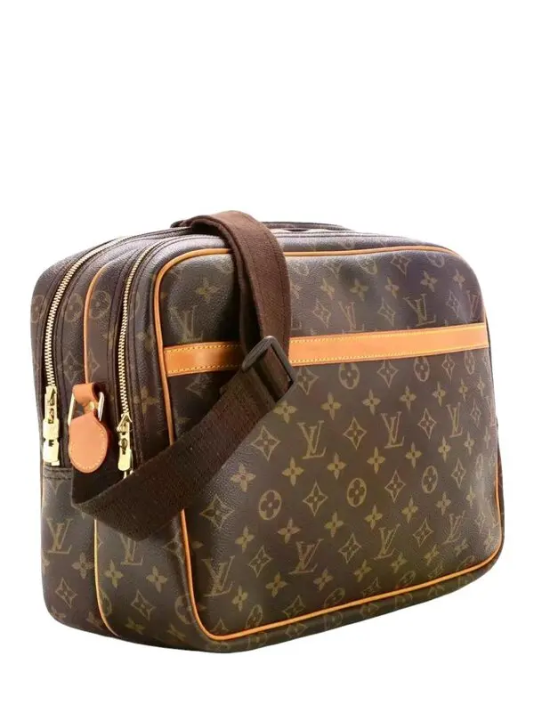LOUIS VUITTON Reporter Monogram Canvas Gm Crossbody Bag - Brown