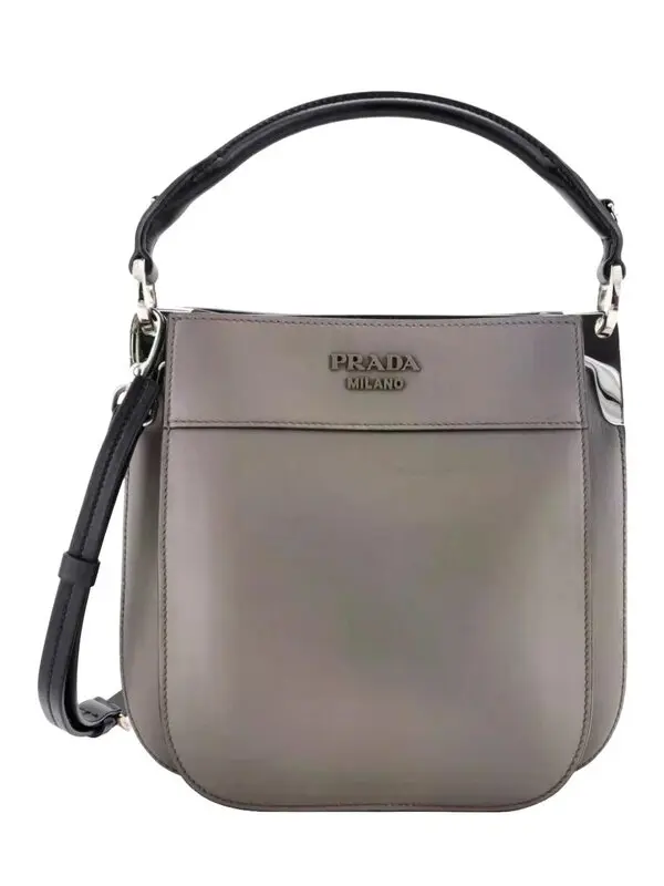 Prada Margit Hobo Small Crossbody Bag - Black
