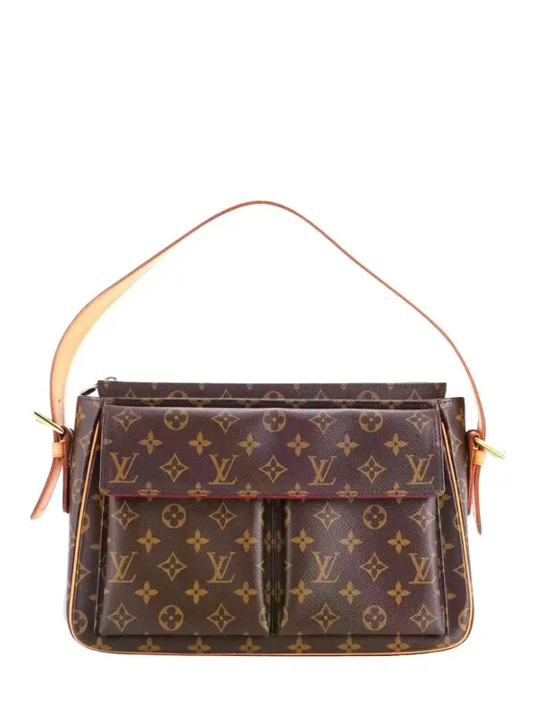 LOUIS VUITTON Viva Cite Handbag Monogram Canvas Gm - Brown