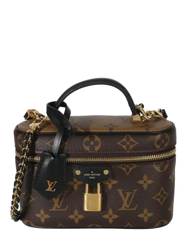 LOUIS VUITTON Vanity Pm Monogram Reverse - Brown