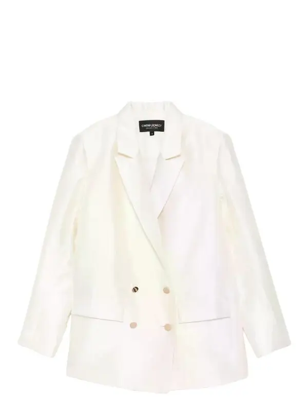 Cynthia Rowley The Breakers Blazer - Neutrals