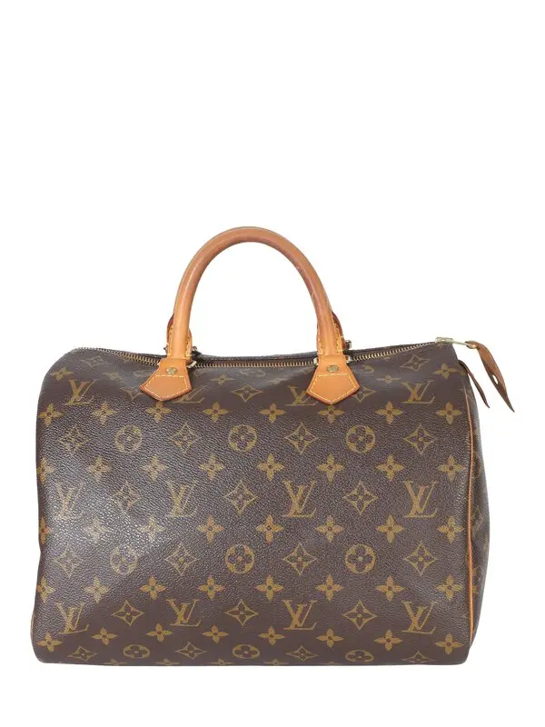 LOUIS VUITTON Monogram Canvas Speedy 30 - Brown
