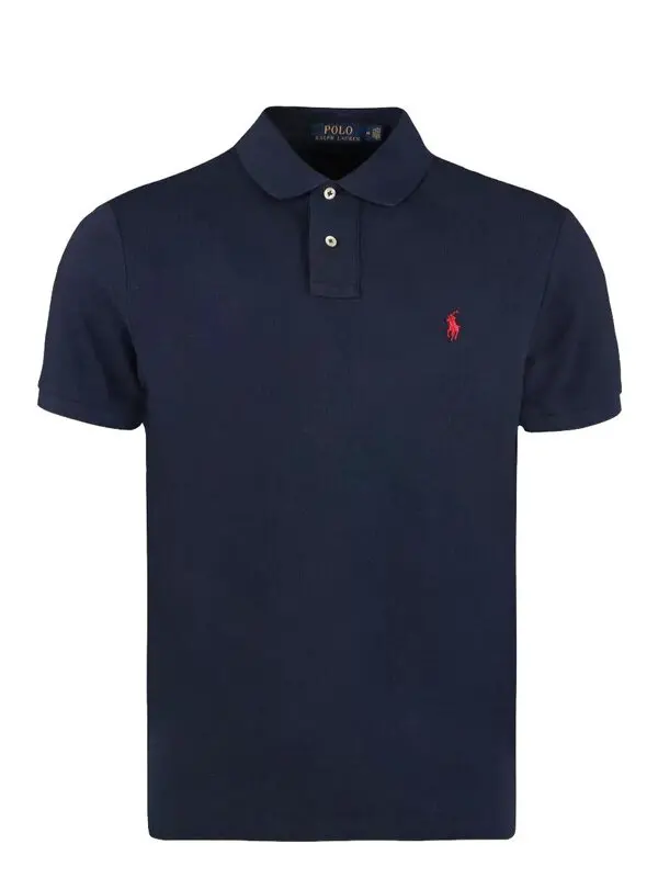 Polo Ralph Lauren Custom Slim Fit Polo Shirt - Blue