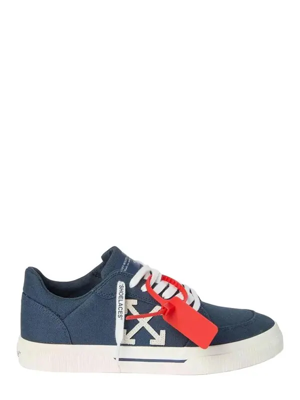 Off-White Vulcanized Low-top Sneakers - Blue