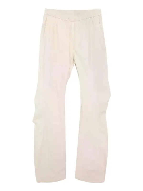 JULIUS Drawstring-waist Panelled Trousers - Neutrals