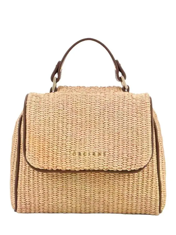 ORTIGNI Sveva Zanzibar Mini Tote Bag - Neutrals