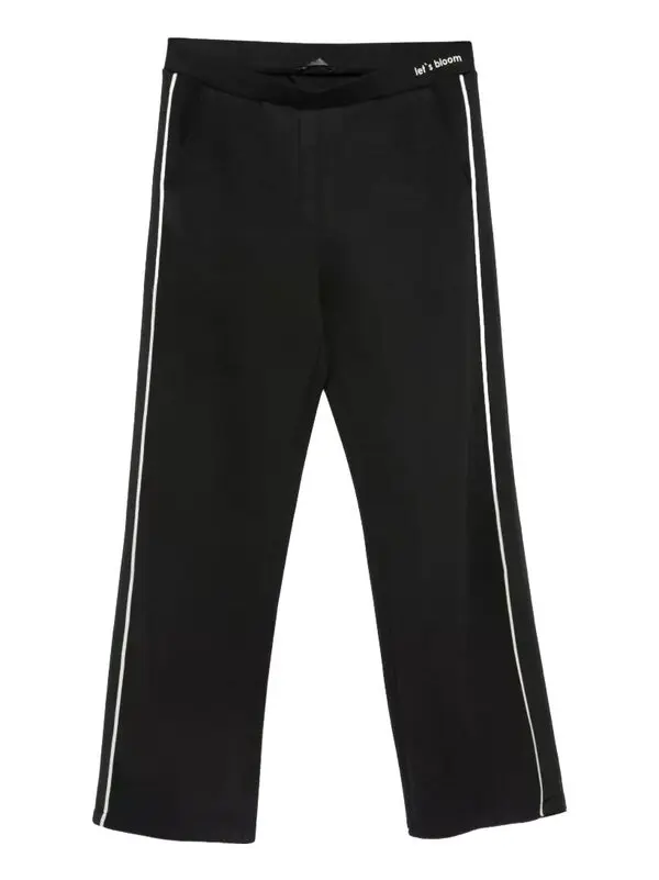 BETTY BARCLAY Side-stripe Track Pants - Black