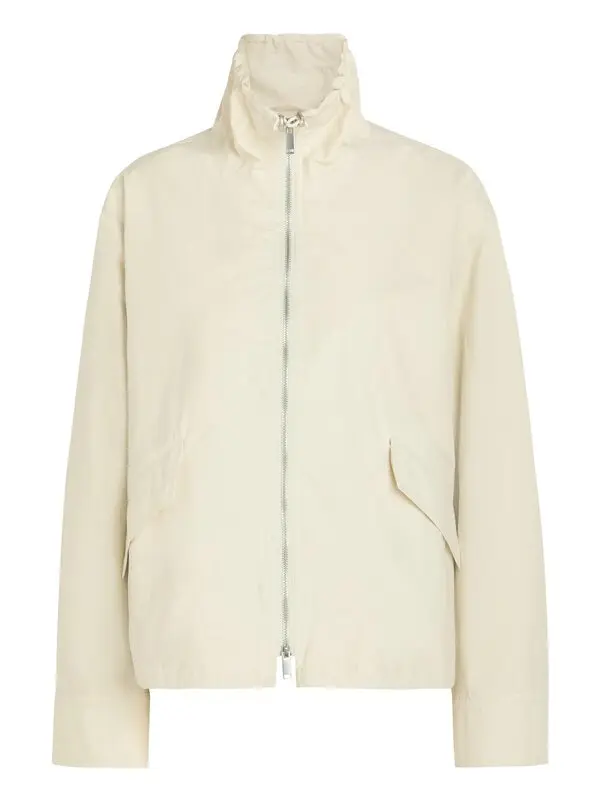 Studio Nicholson High-neck Cotton Anorak Jacket - Beige