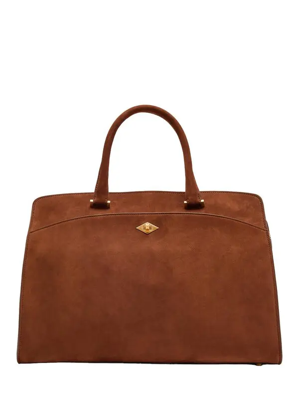 METIER Private Eye Nubuck Tote Bag - Brown