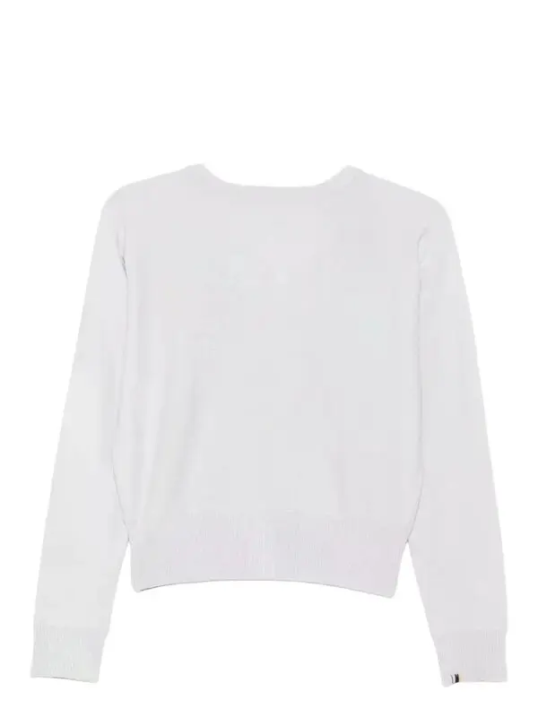 EXTREME CASHMERE X Nº382 Belle Ribbed-trim Sweater - Grey