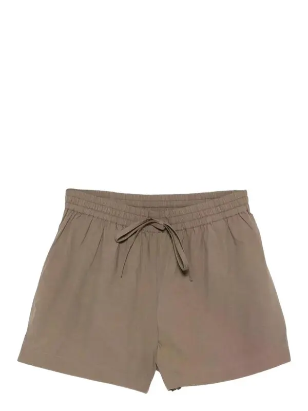 Matteau Drawstring-waistband Shorts - Brown