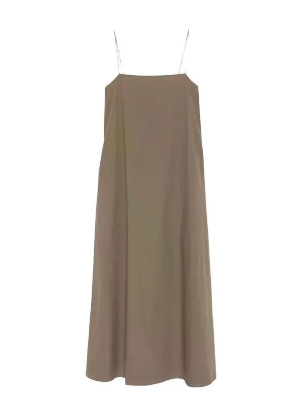 Matteau Spaghetti-strap Maxi Dress - Brown
