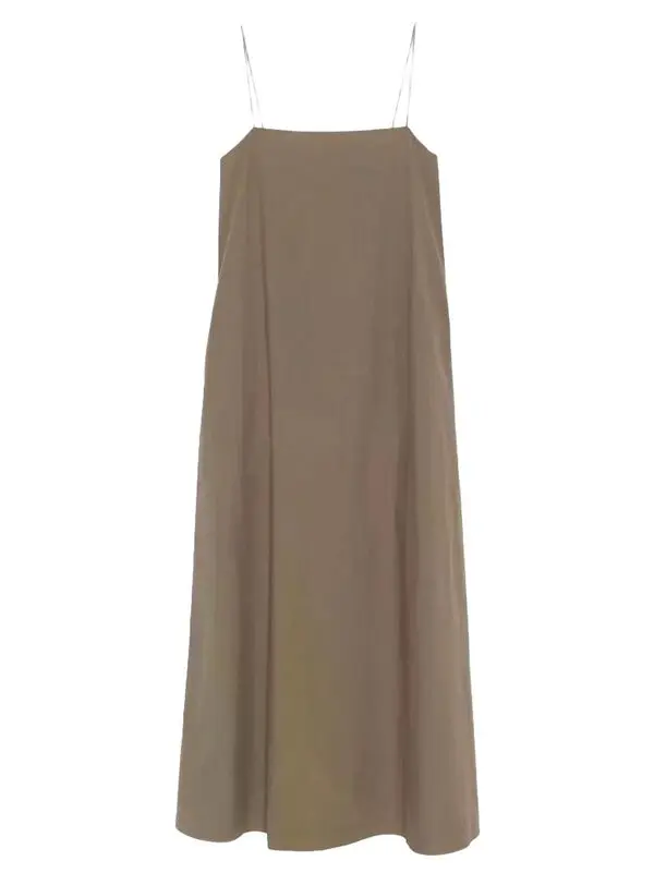 Matteau Spaghetti-strap Maxi Dress - Brown