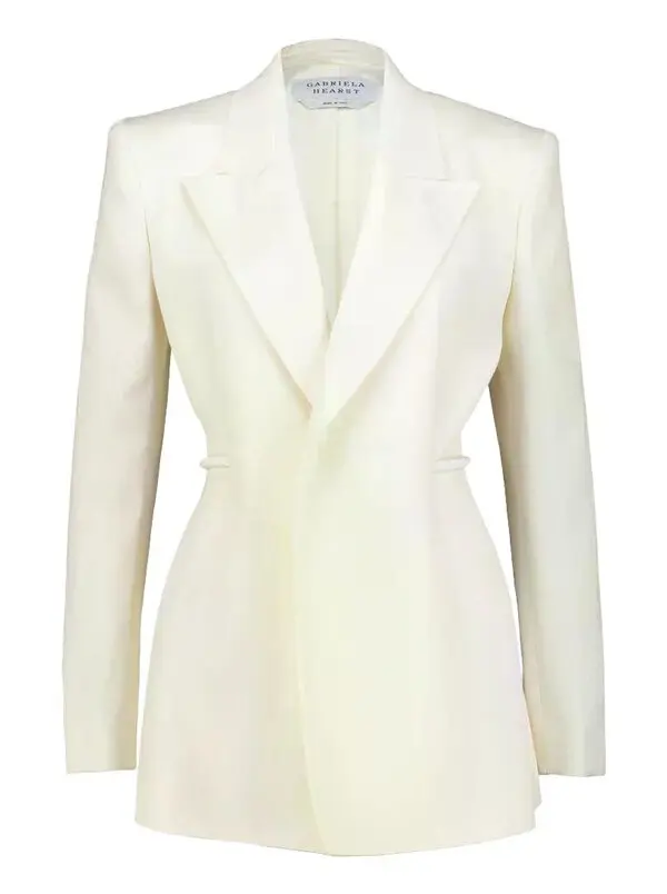 Gabriela Hearst Epona Linen Blazer - Neutrals