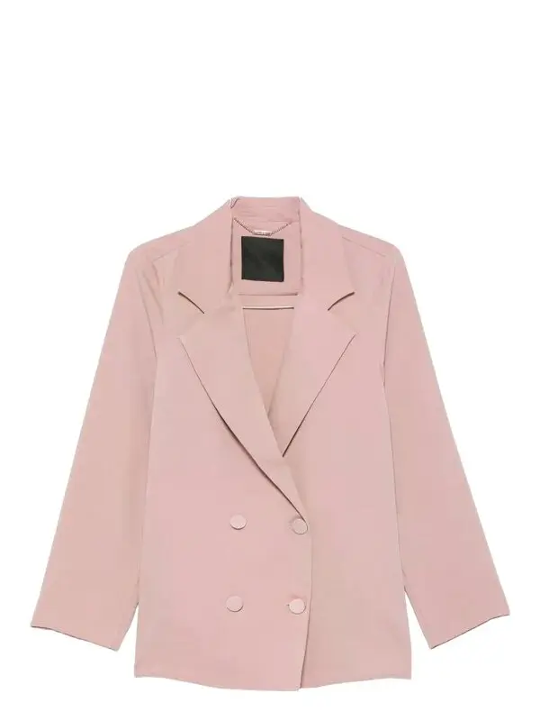 Liu Jo Double-breasted Panelled Jacket - Pink