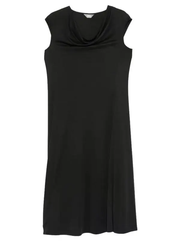Max Mara Lvetusta Cowl-neck Midi Dress - Black