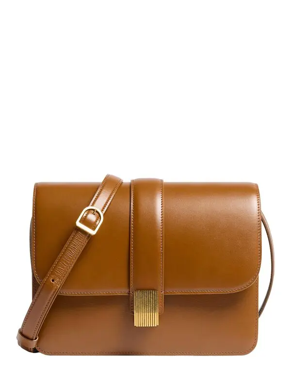 Khaite Blake Crossbody - Tan