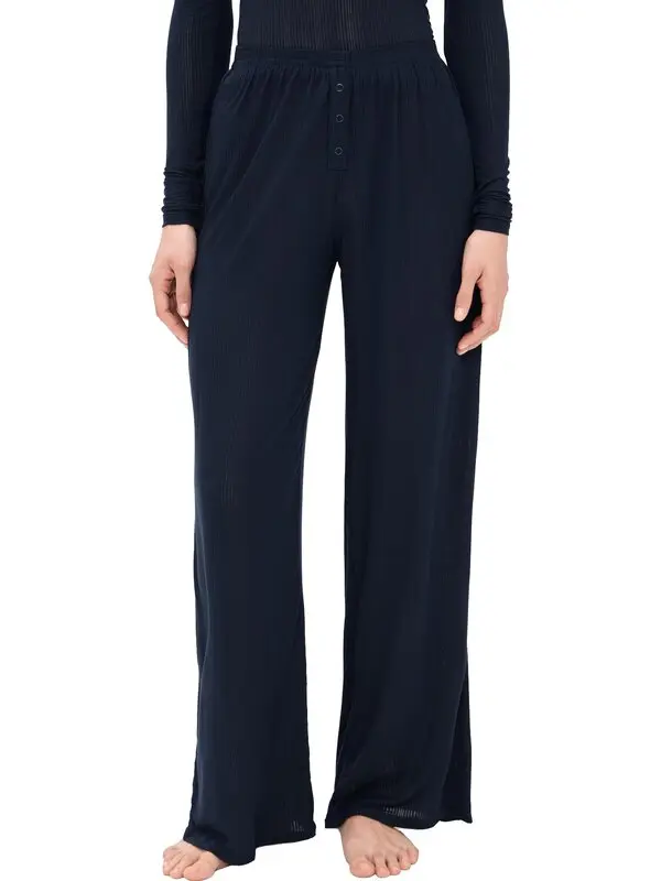 NEGATIVE Whipped Track Pants - Navy