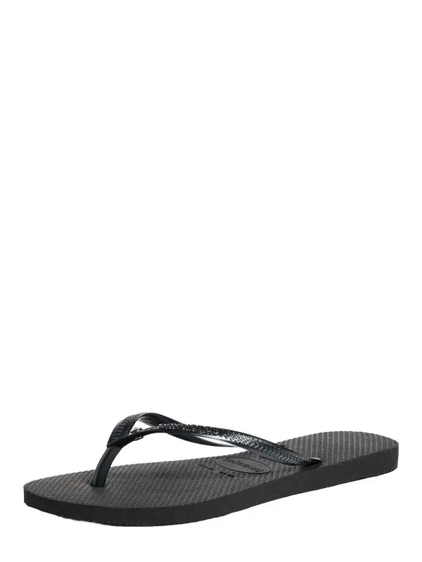 Havaianas Slim Crystal Sw Ii Sandals - Black