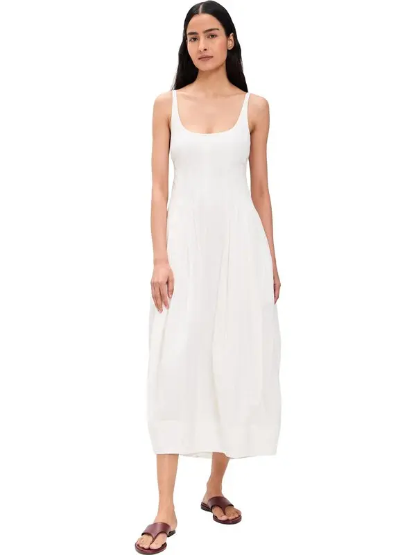 A.L.C. Nina Midi Dress - Bone China