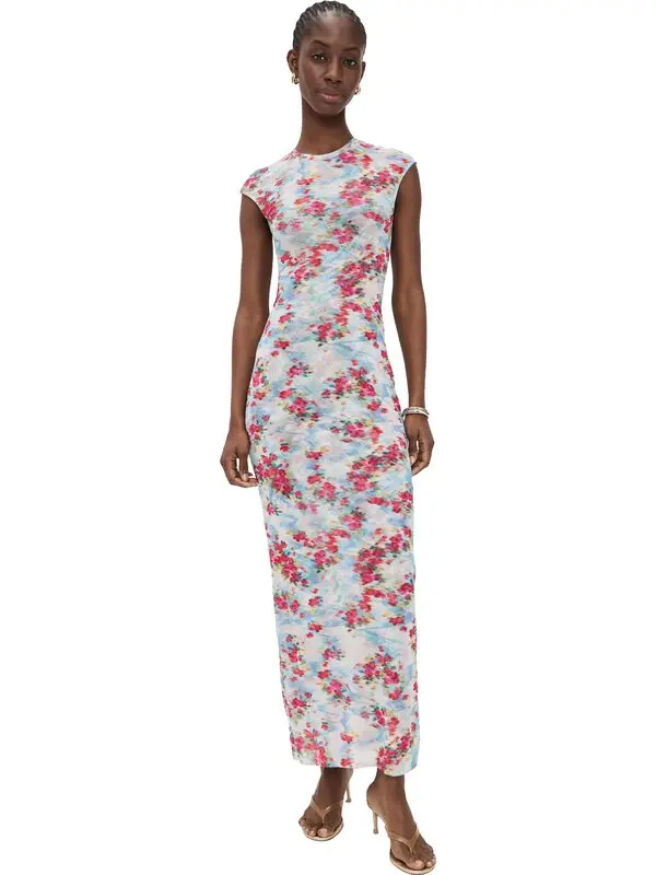 AFRM Mylo Floral Print Maxi Dress - Digital Floral