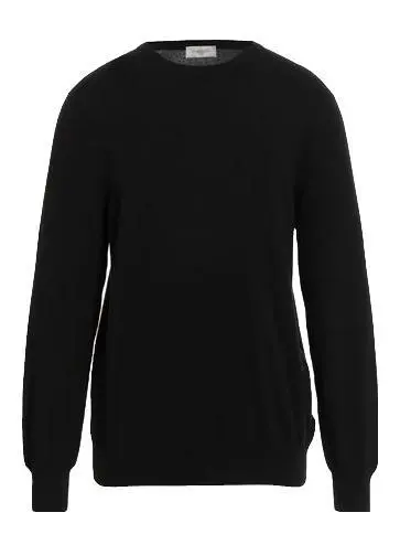 PIACENZA CASHMERE 1733 Crewneck Cashmere Sweater - Black