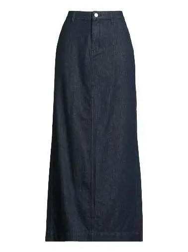 Theory Denim Flared Skirt - Blue