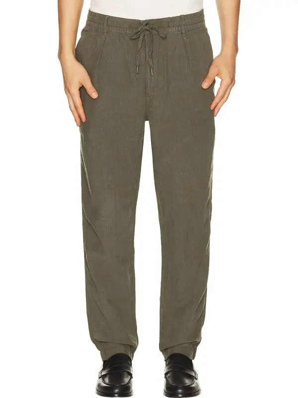 Polo Ralph Lauren Prepster Linen Pant - New Olive