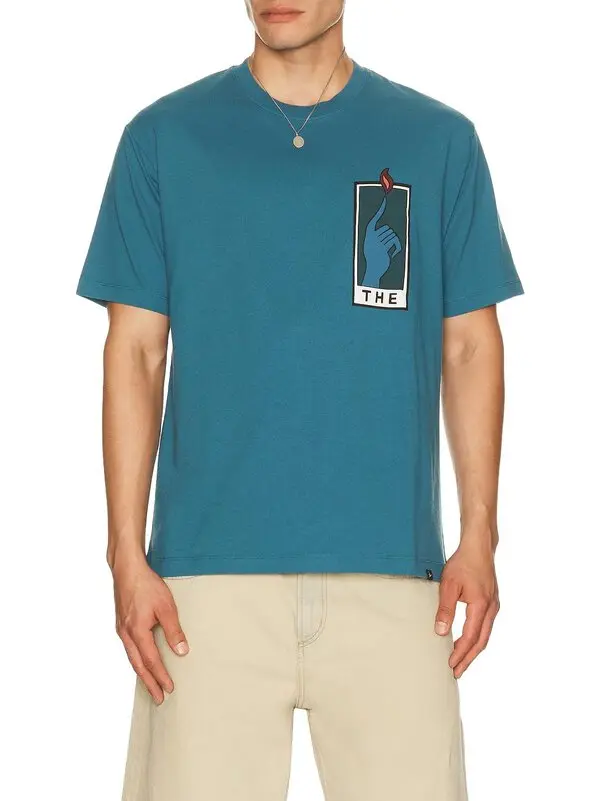 PARRA Hands Of Time T-shirt - Blue
