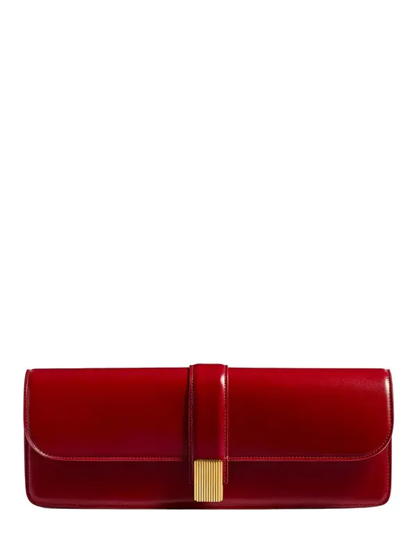 Khaite Blake Clutch - Ruby